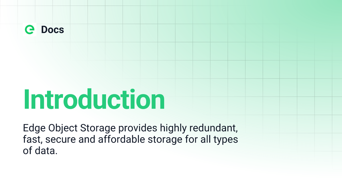 Introduction | Docs